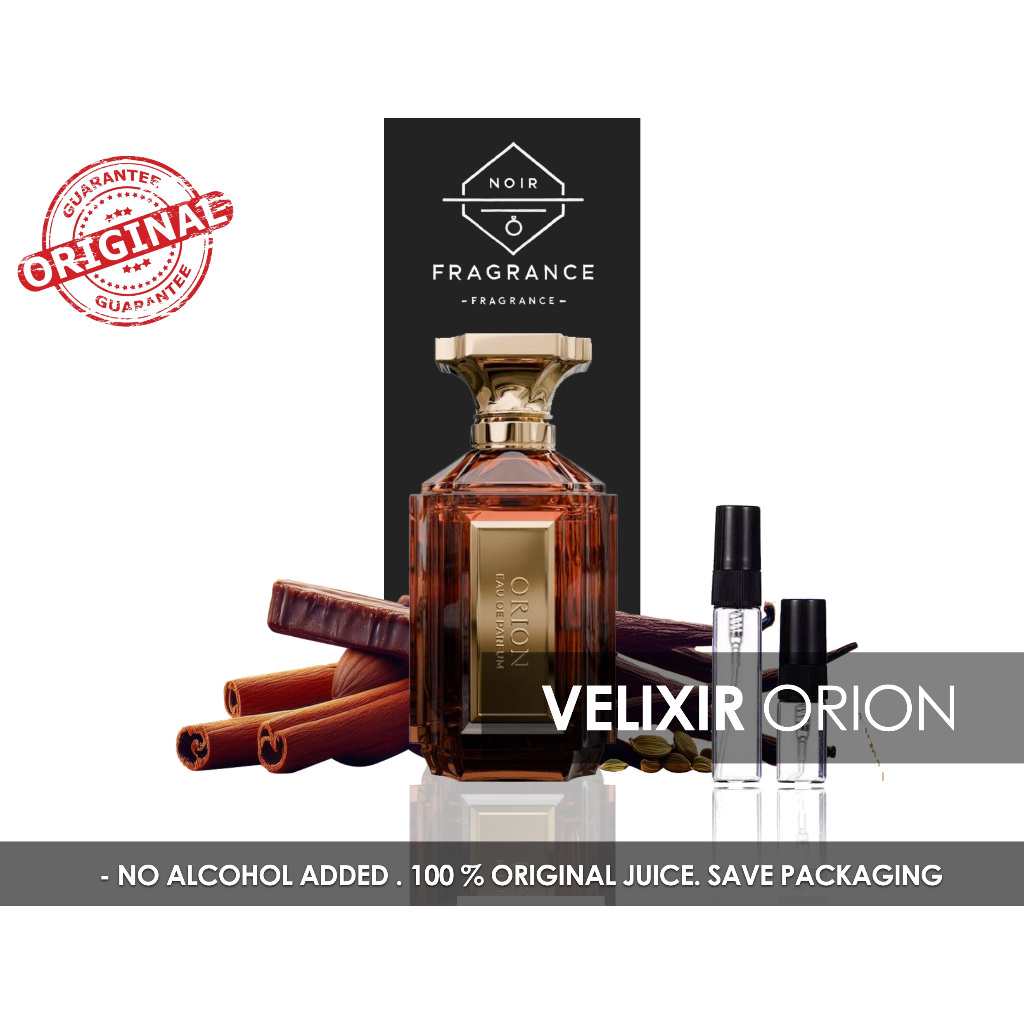 Jual Decant Velixir Orion EDP 1/2/5 ML ( Share in Jar) Vial perfume ...