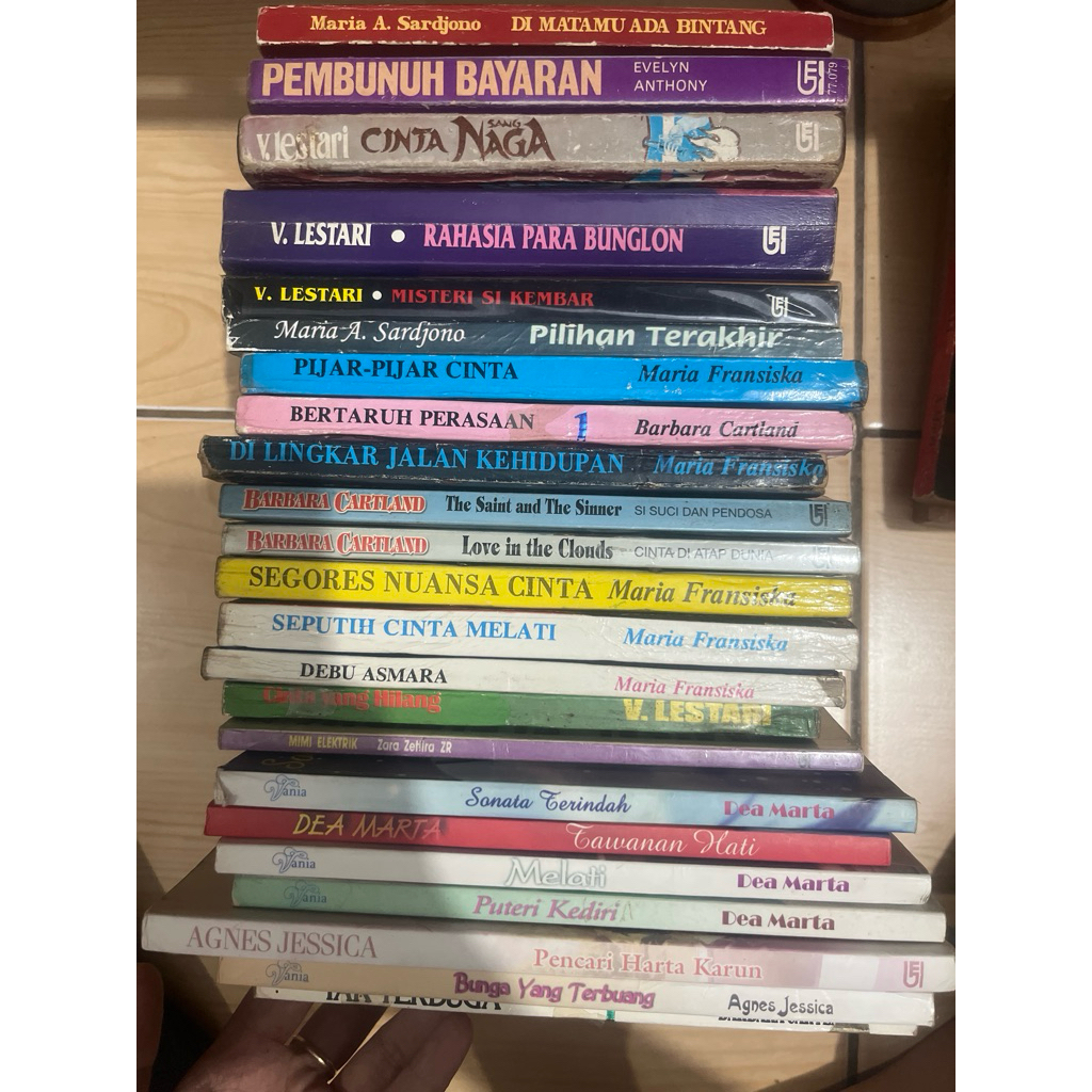 Jual Novel Agnes Jessica, Dea Marta, V.Lestari, Maria Fransiska ...