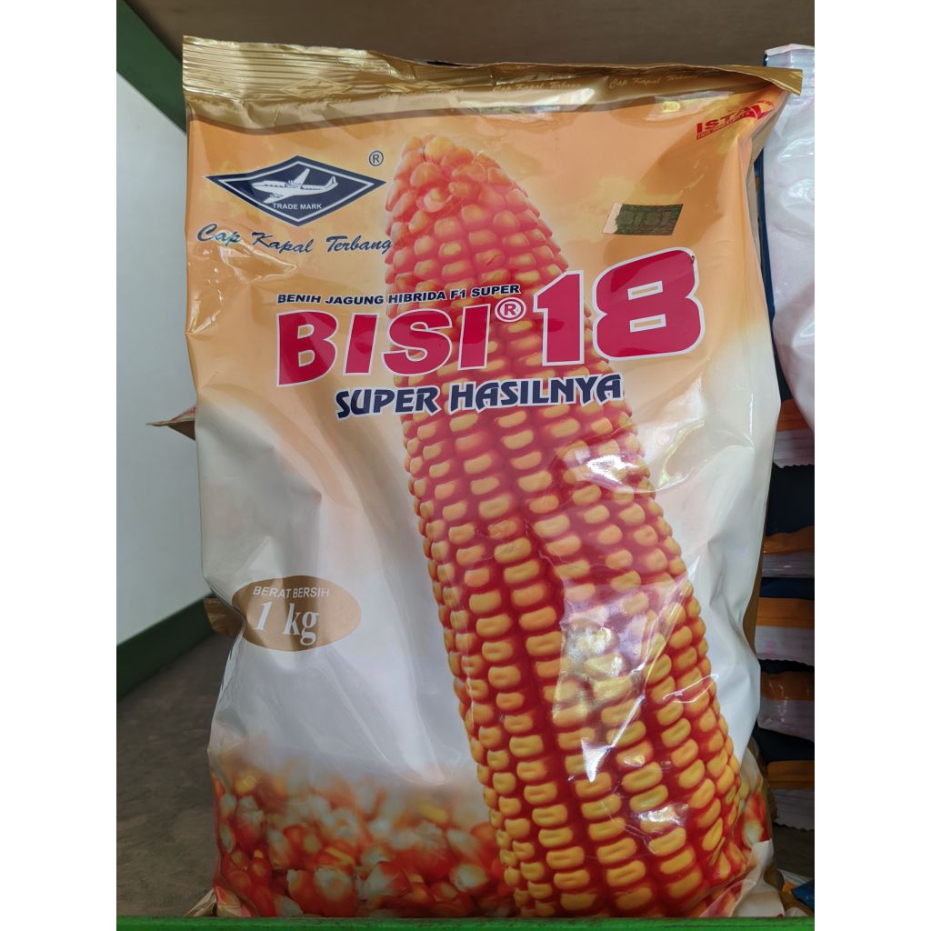 Jual BISI 18 Benih jagung hibrida f1 kemasan 1kg | Shopee Indonesia