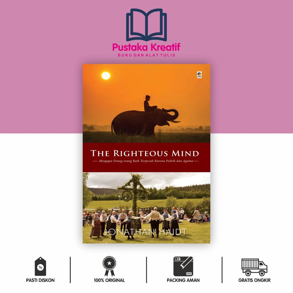 Jual The Righteous Mind-Jonathan Haidt | Shopee Indonesia