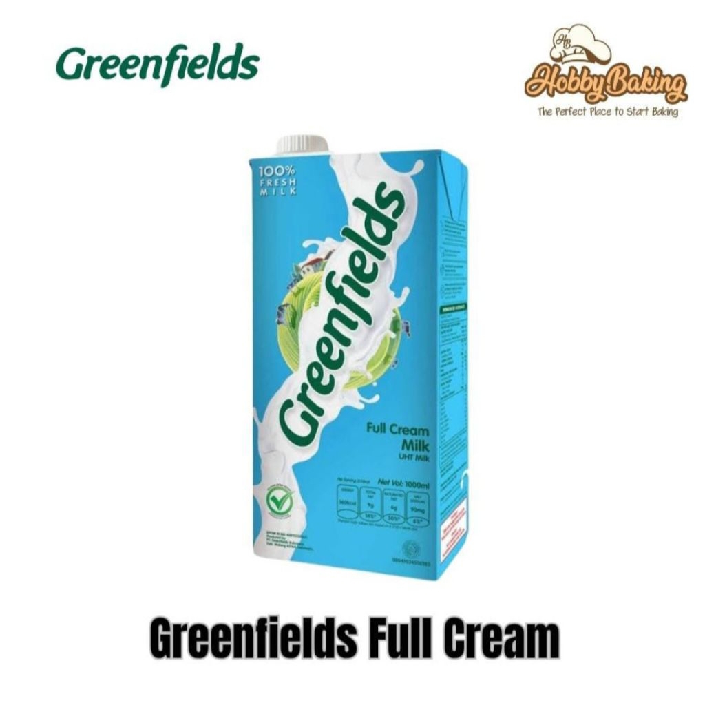 Jual Full Cream Greenfields 950ml | Shopee Indonesia