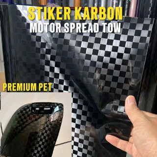 Jual STICKER KARBON 8D SPREADTOW-STICKER KARBON CATUR PREMIUM PET ...