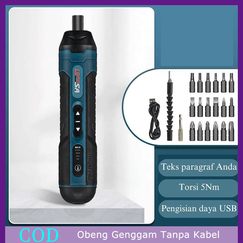 Jual obeng genggam，Obeng Listrik Kelas Industri Genggam, Tanpa Kabel ...