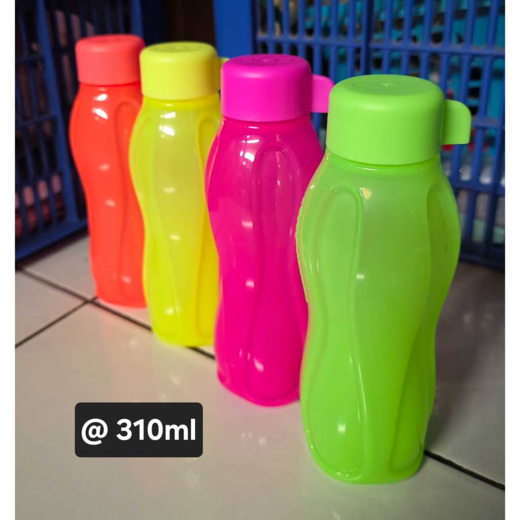 Jual TUPPERWARE Eco Bottle Neon 310ml tutup ulir (harga satuan ...