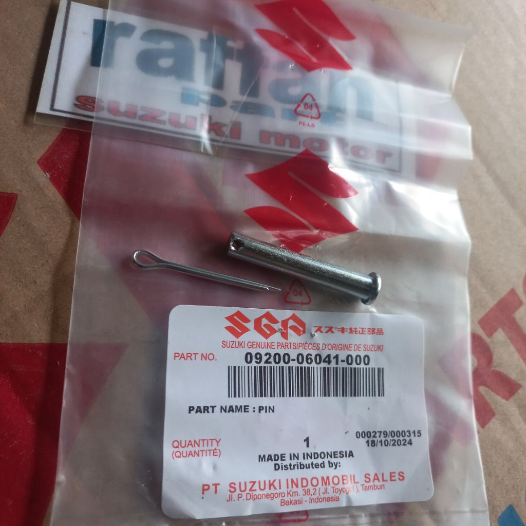 Jual pin pilion paku dan pin besi footstep belakang suzuki smash shogun ...