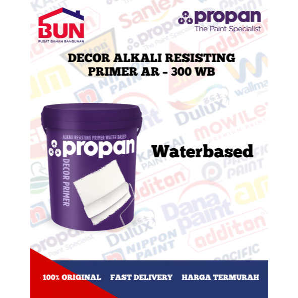 Jual Cat Dasar Tembok PROPAN DECOR PRIMER Alkali Resisting AR-300 2,5L | Shopee Indonesia