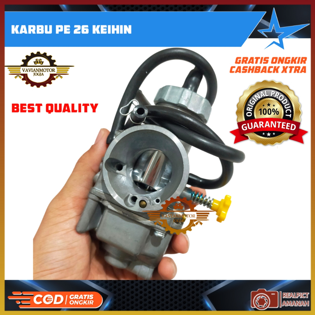 Jual Karbu Karburator PE KEIHIN 24 26 28 PE 24/26/28 KEIHIN JAPAN Universal Pemakaian Semua ...