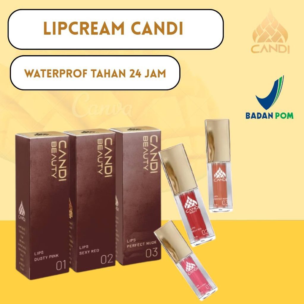 Jual Candi Beauty - Candi Lipmatte candi waterprof tahan 24 jam anti ...