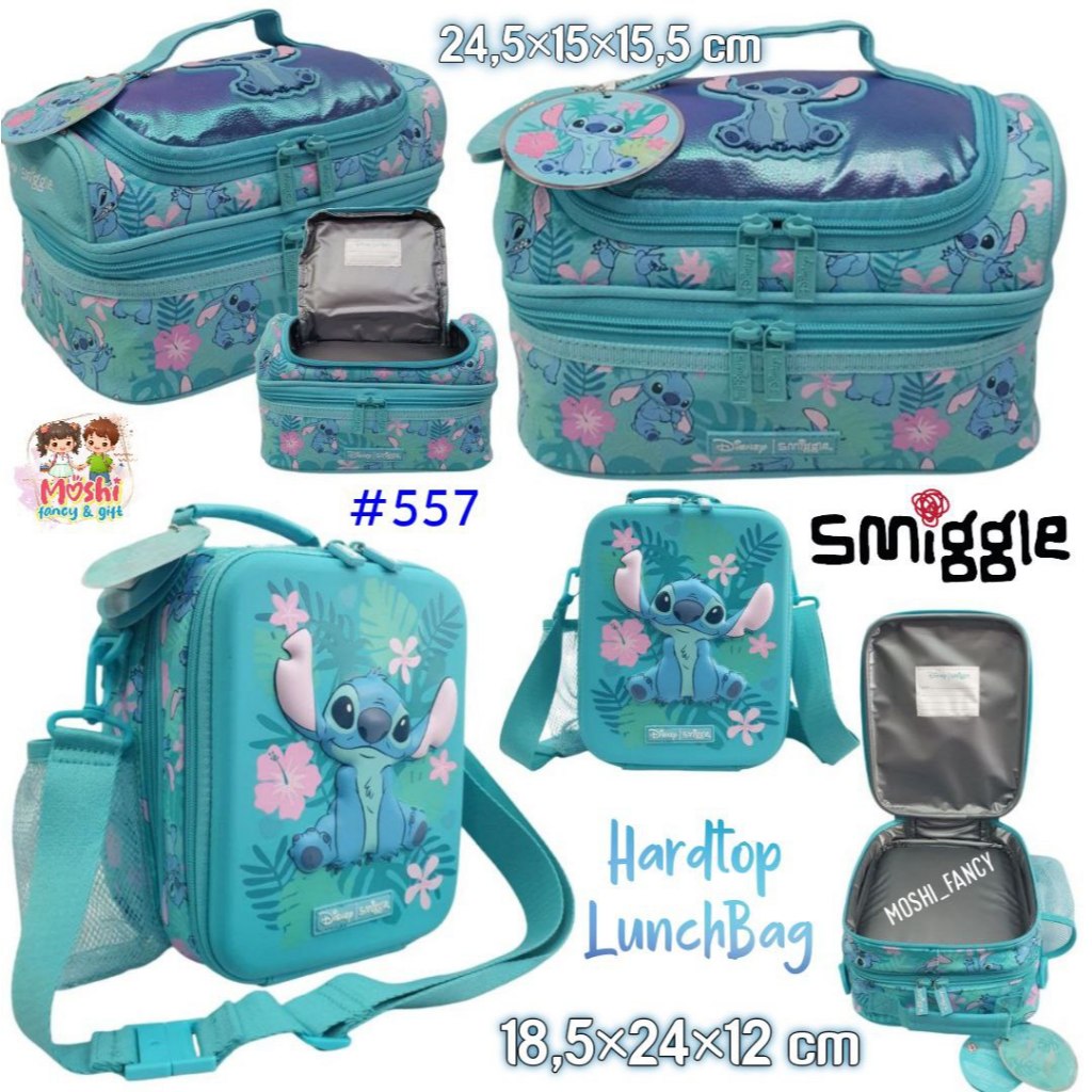 Jual Lunch Bag Smigle Stitch / Tas Makan Stitch / Tas Bekal Anak Stitch ...