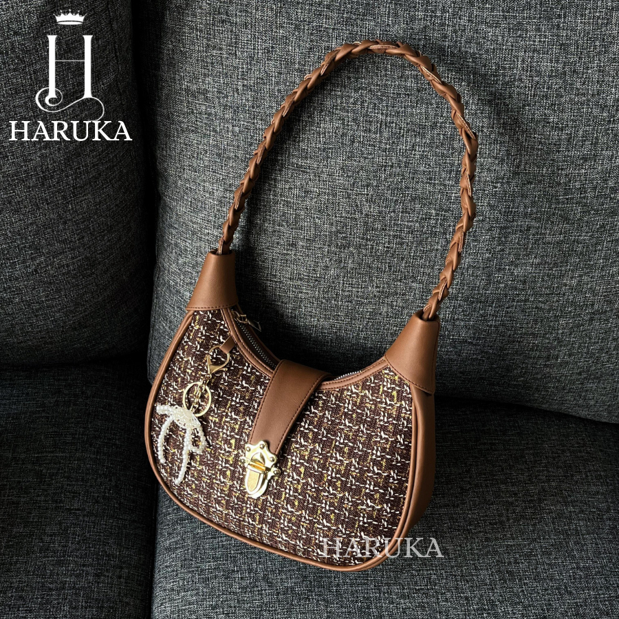 Jual HARUKA Shoulder Bag Wanita Ruby Kanvas Tas Wanita Terbaru | Shopee ...
