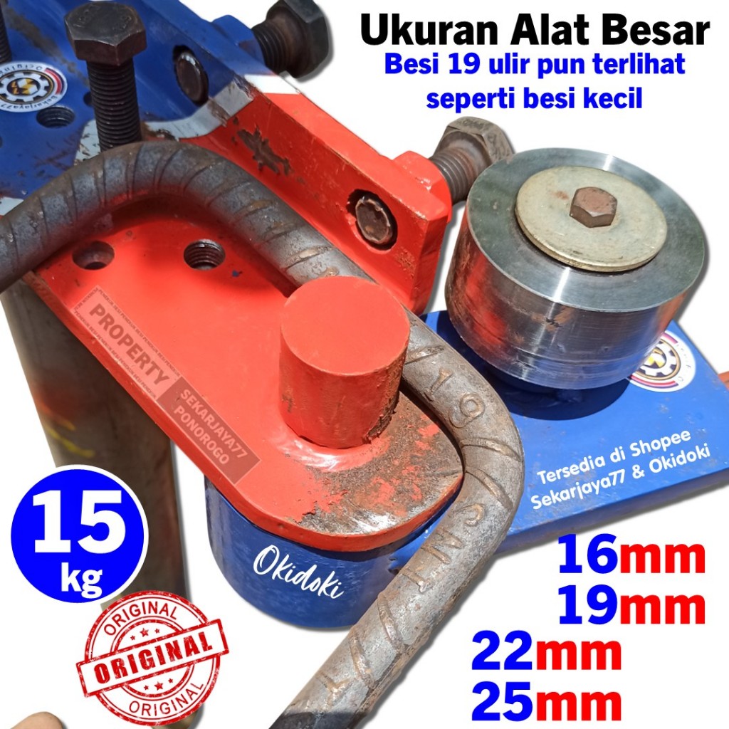 Jual Alat Penekuk Besi / Alat Tekuk Besi Beton Sekarjaya77 Ponorogo 16 ...