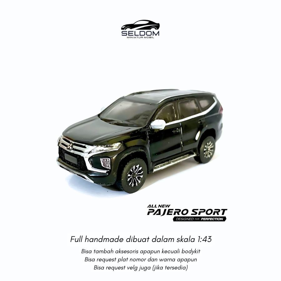 Jual Diecast Miniatur Pajero Sport Dakar 2021 Resin Handmade Skala 1:43 ...