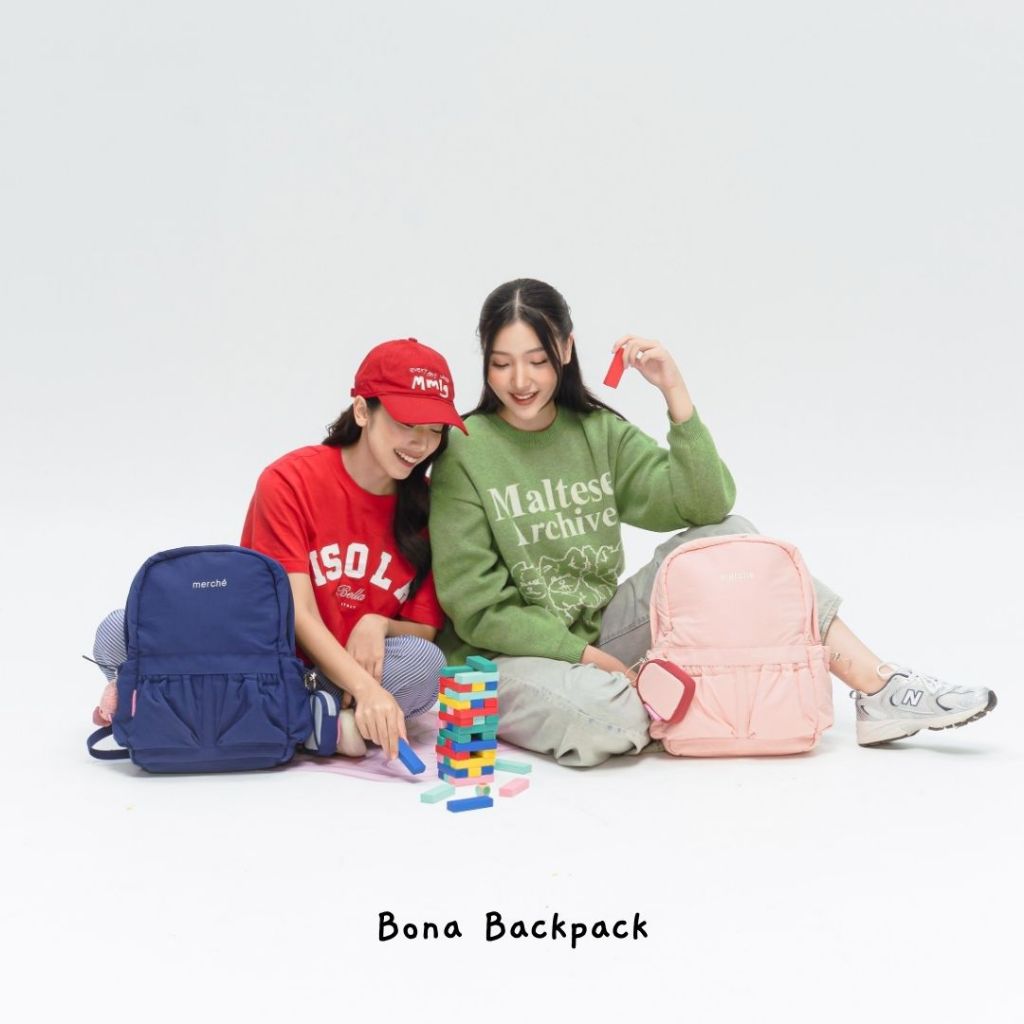 Jual Merche Tas Ransel Wanita Bona | Shopee Indonesia