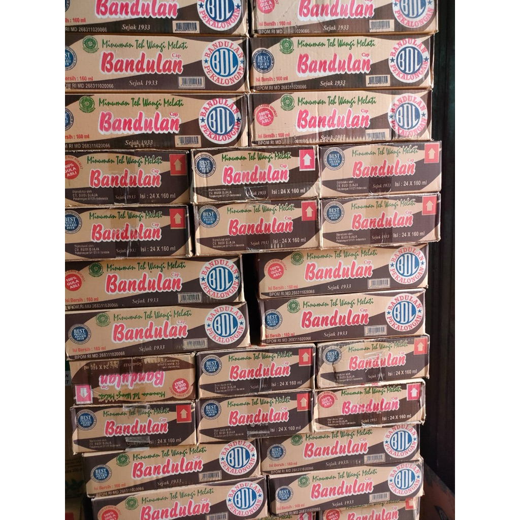 Jual Teh Bandulan karton Melati & Hijau isi 24 | Shopee Indonesia