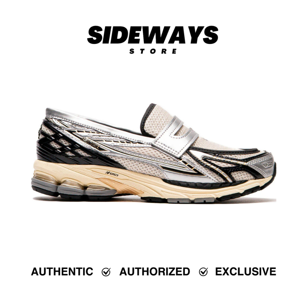 Jual New Balance 1906L Loafer Silver Metallic Cream (U1906LOB) | Shopee ...