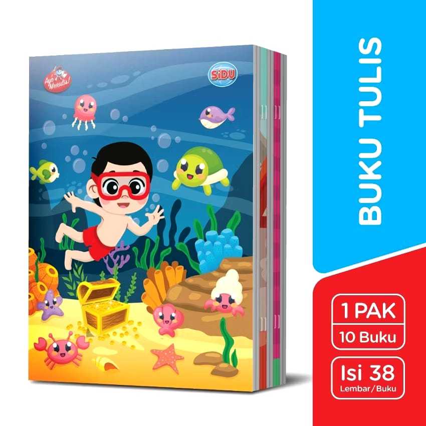 Jual BUKU TULIS MEREK SIDU 38 LEMBAR. | Shopee Indonesia