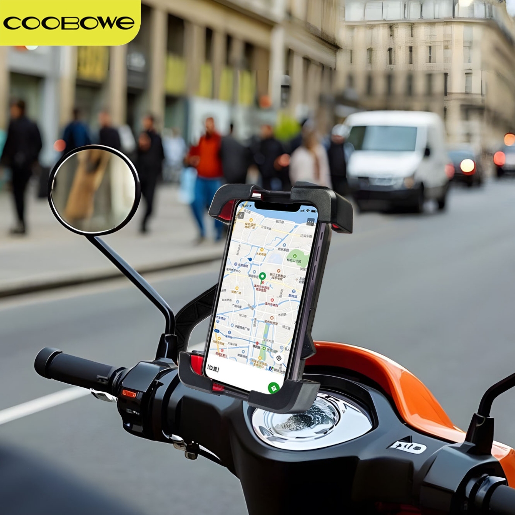 Jual Flexible Shakeproof ABS Bracket Clamp with Lock Buckle Motorcycle ...