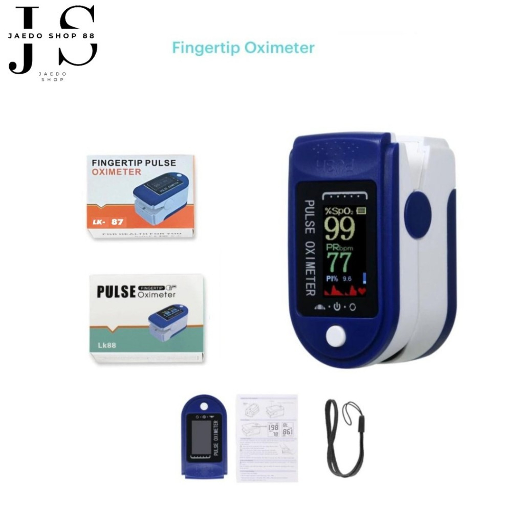 Jual Oximeter Pulse Oximeter Fingertip Alat Pengukur Oksigen Dalam ...