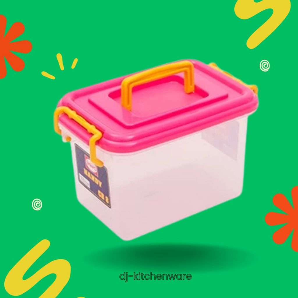 Jual BOX CONTAINER SHINPO CB 8 HANDY 8 Liter / KOTAK KONTAINER PLASTIK ...