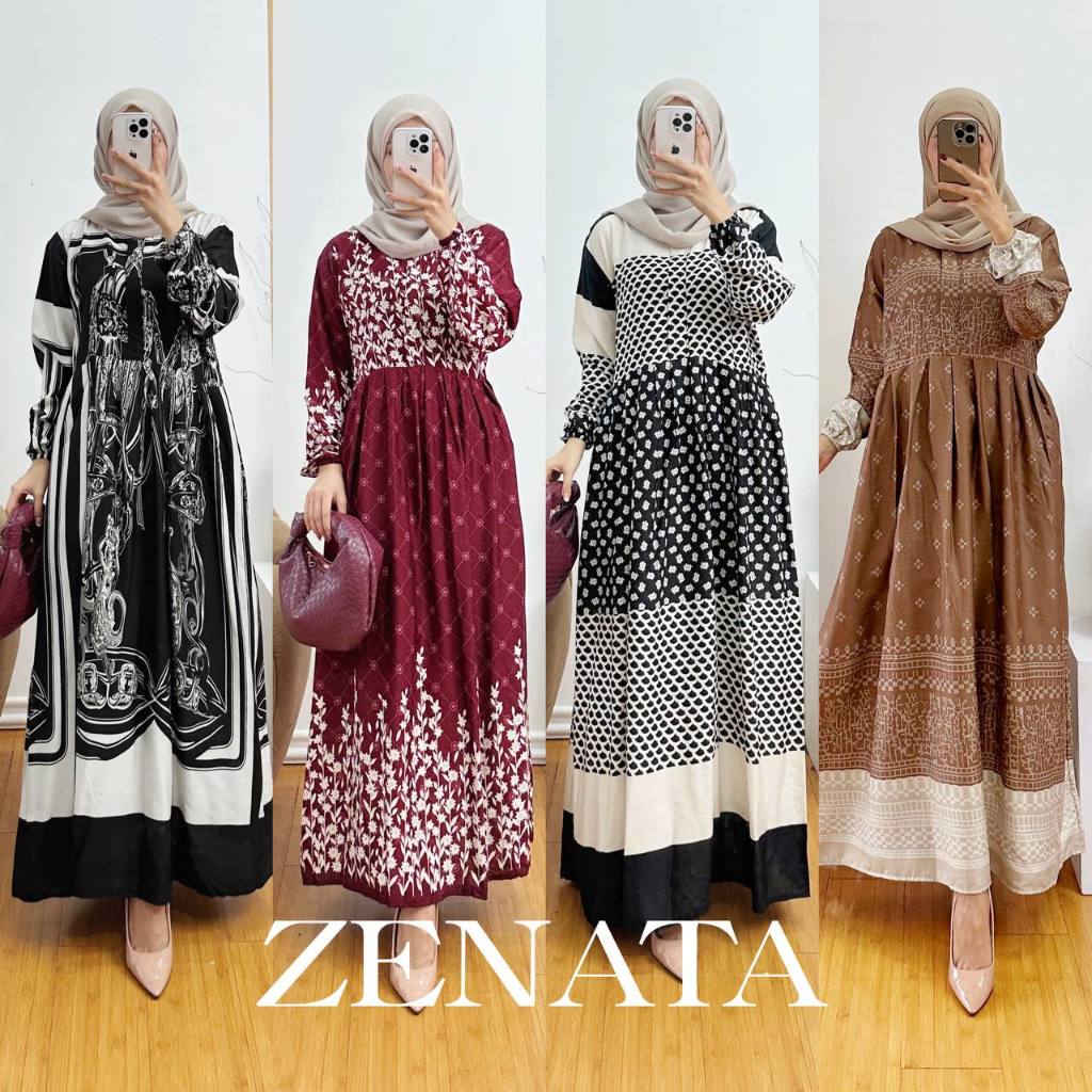 Jual MIDI DRESS RAYON JUMBO PREMIUM BUSUI GAMIS WANITA RAYON MOTIF ...