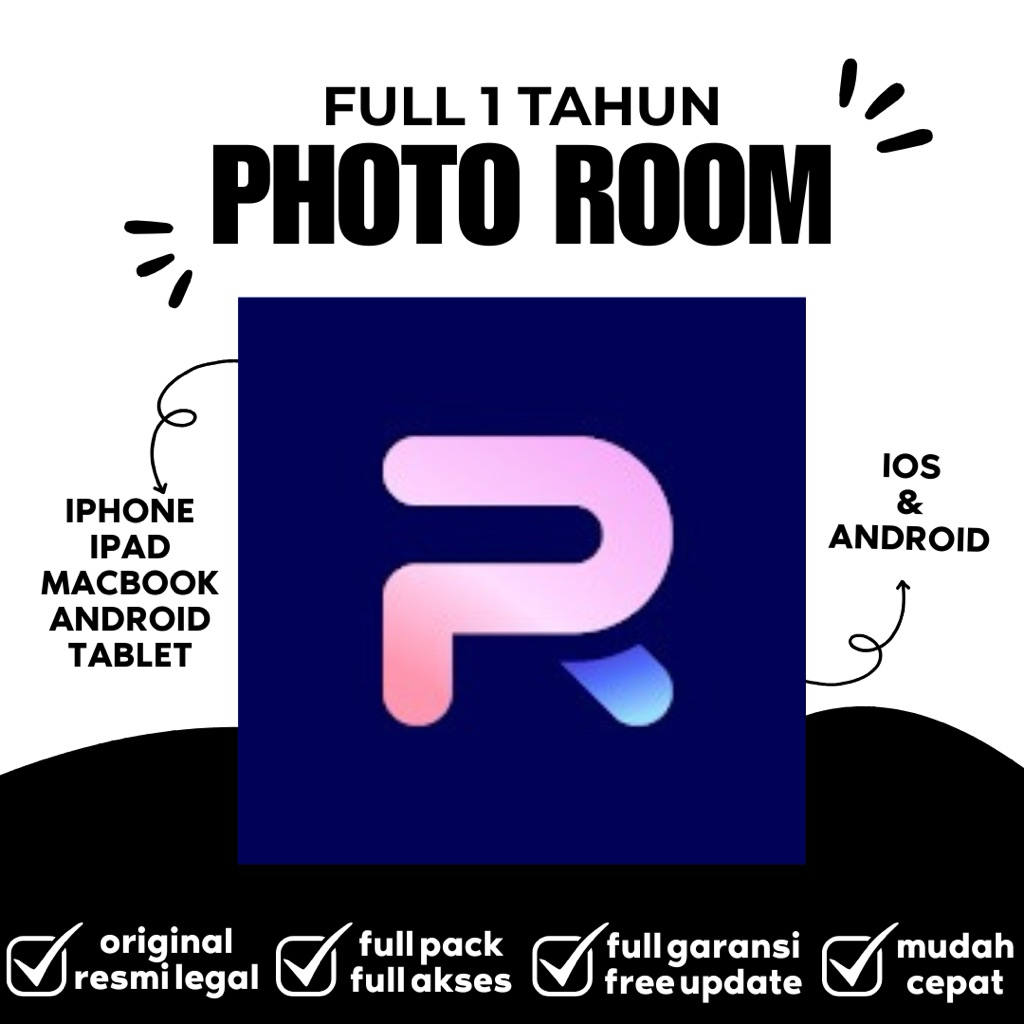 Jual Photoroom Pro Premium Fullpack Resmi Dan Legal (iOS iPhone iPad ...