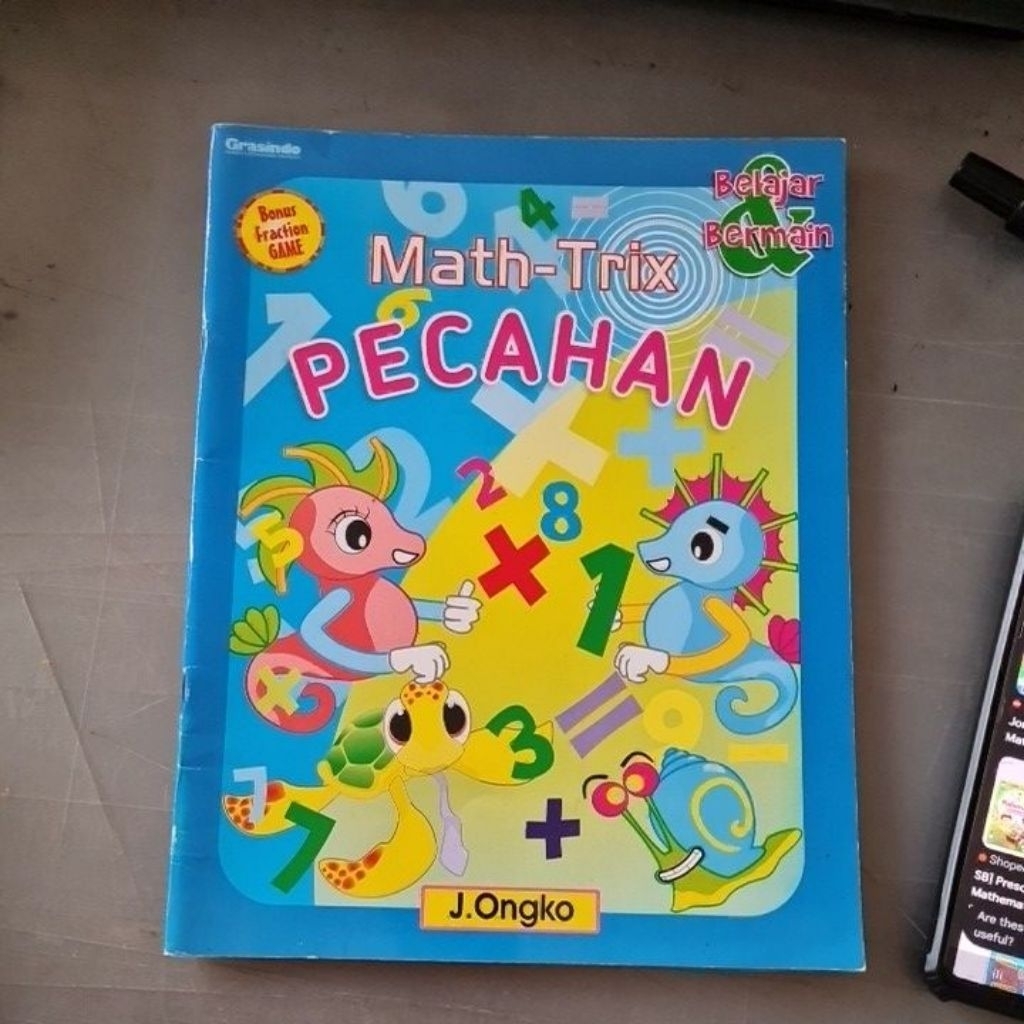 Jual buku fisik math trix pecahan | Shopee Indonesia