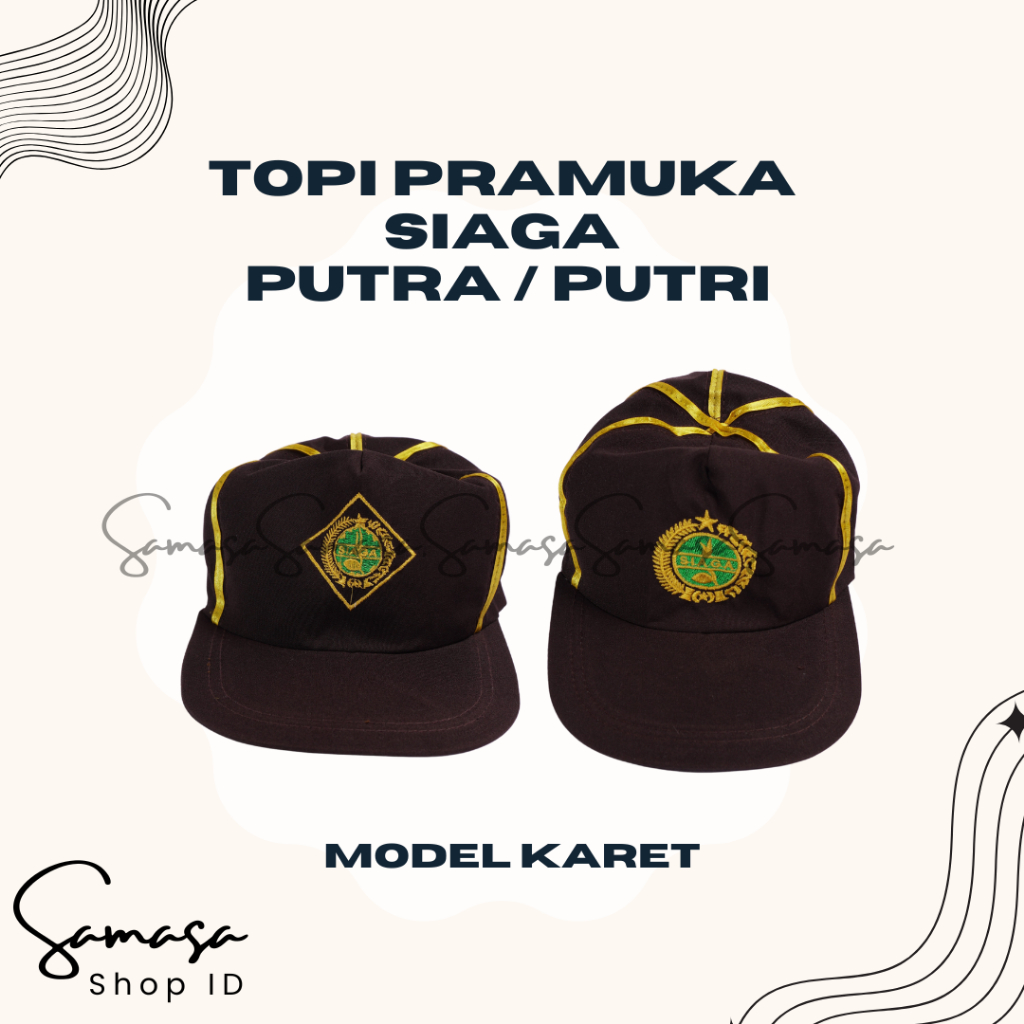 Jual Topi Pramuka Siaga Karet ( Putra / Putri ) | Shopee Indonesia