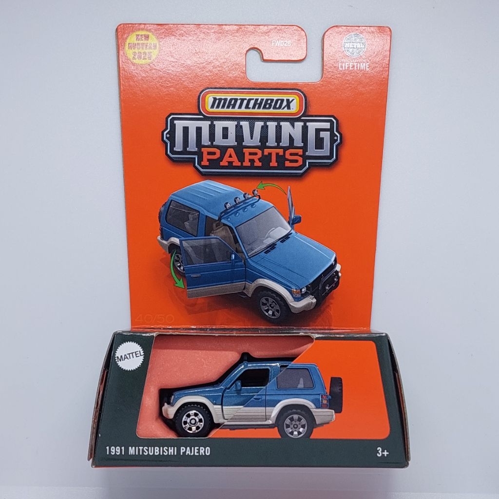 Jual Matchbox 1991 Mitsubishi Pajero Moving Parts | Shopee Indonesia