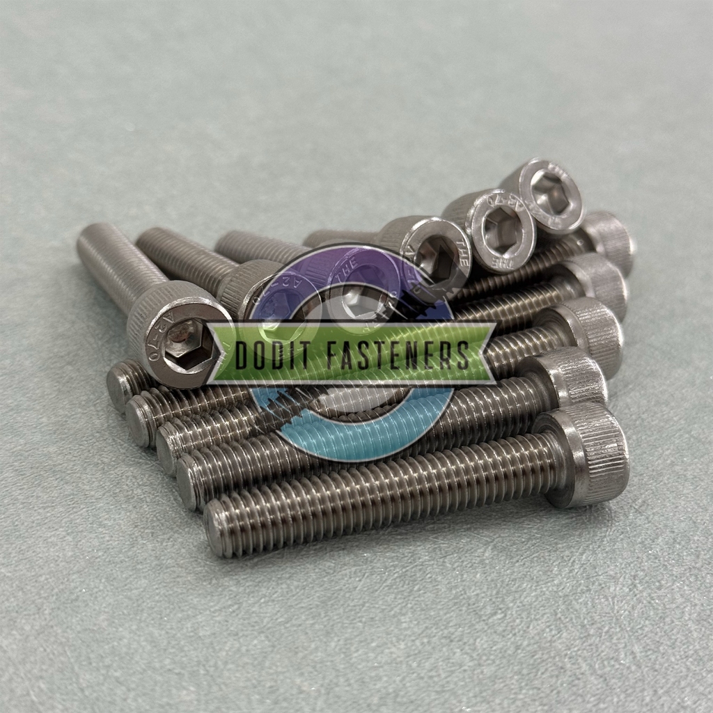 Jual BAUT L STAINLESS "THE" M8 x 50 SS 304 HEX SOCKET SCREW M8x50 ...