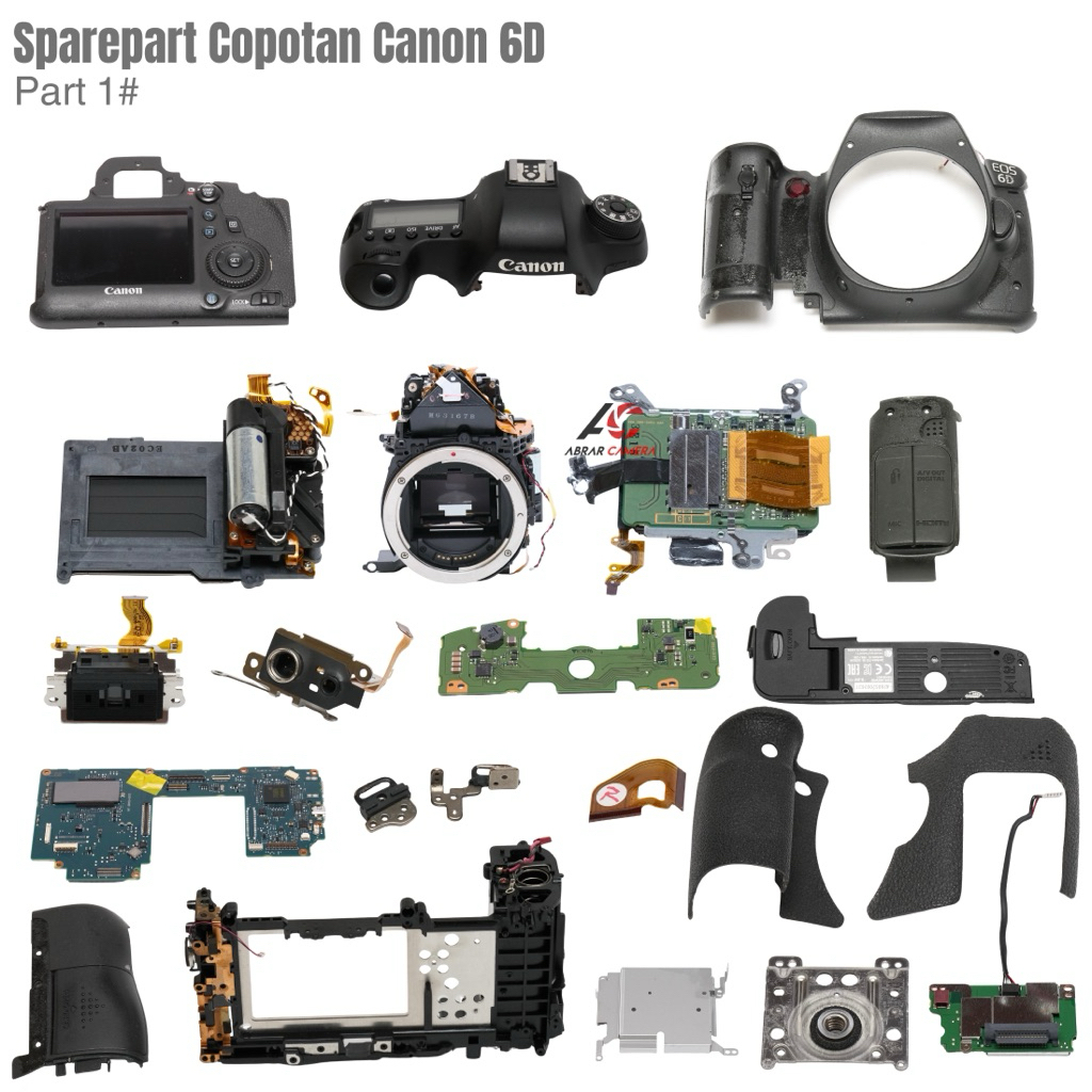 Jual Sparepart Kamera Canon 6D Bekas Copotan PART 1# - Shutter Unit ...