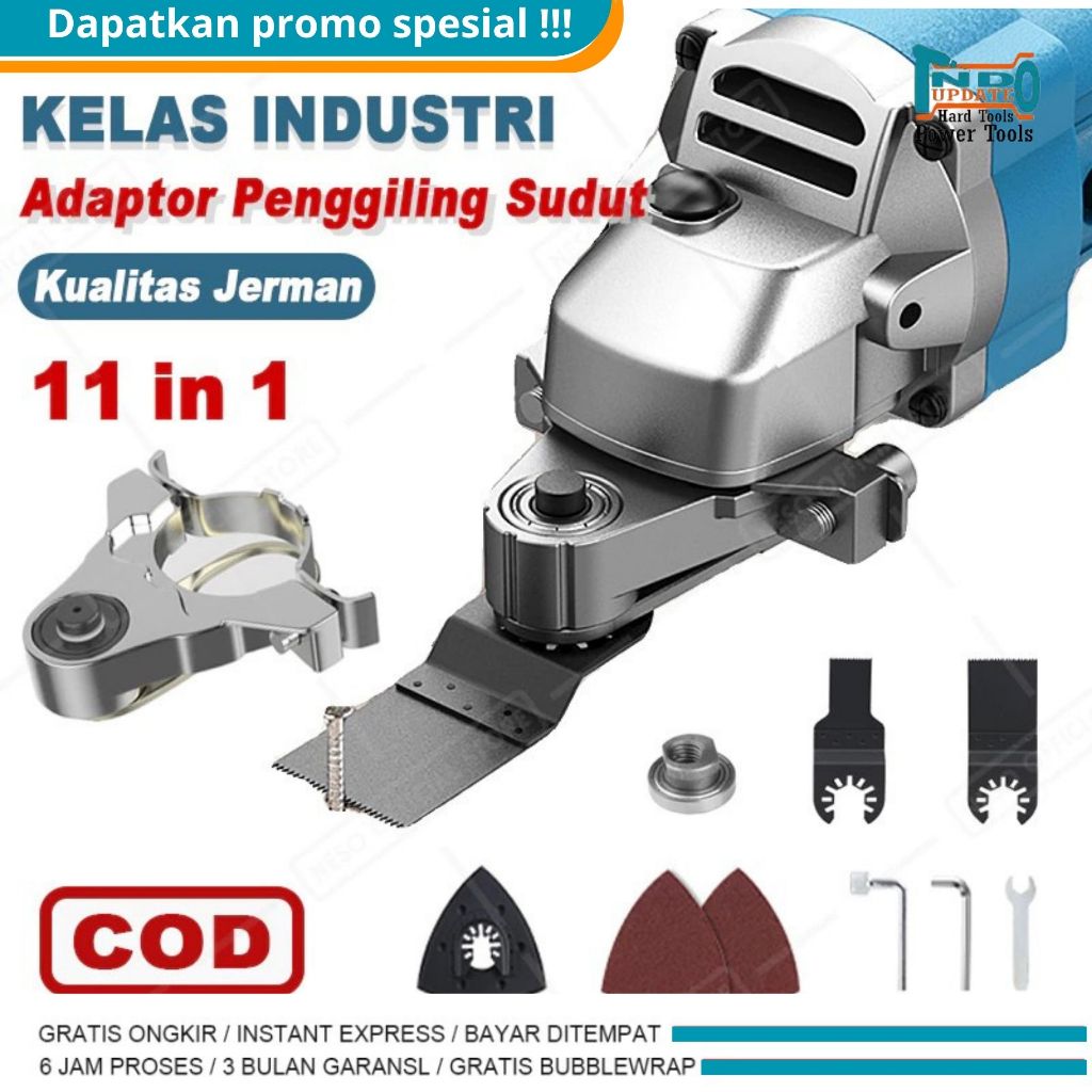Jual Adaptor Multifungsi Tools Adaptor Oskilasi Komplit Multiguna ...