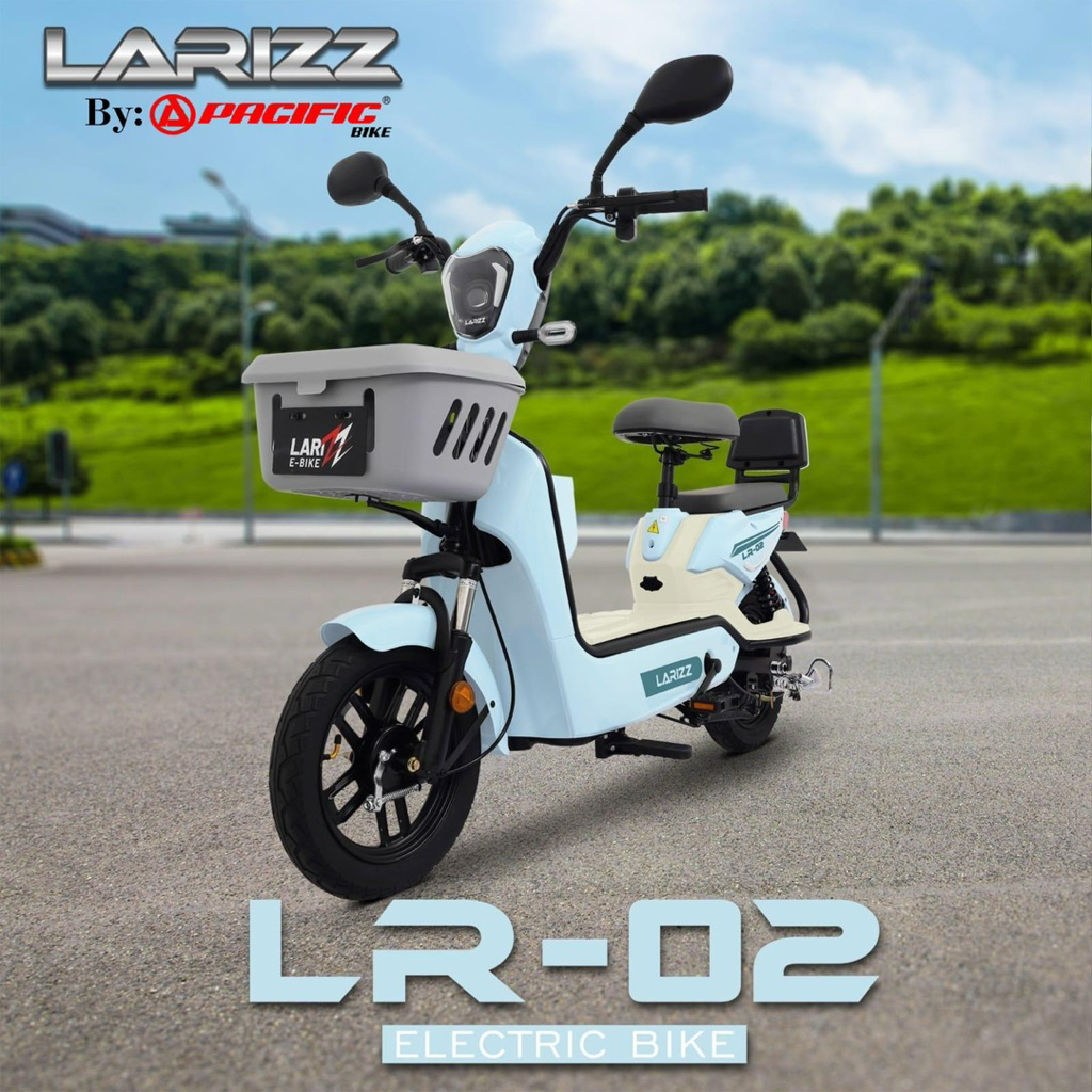 Jual Sepeda Listrik LARIZZ LR-02 by PACIFIC | Shopee Indonesia