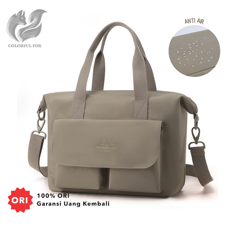 Jual COLORFUL FOX 1206 Tas Selempang Wanita Slingbag Handbag Tas Bahan ...