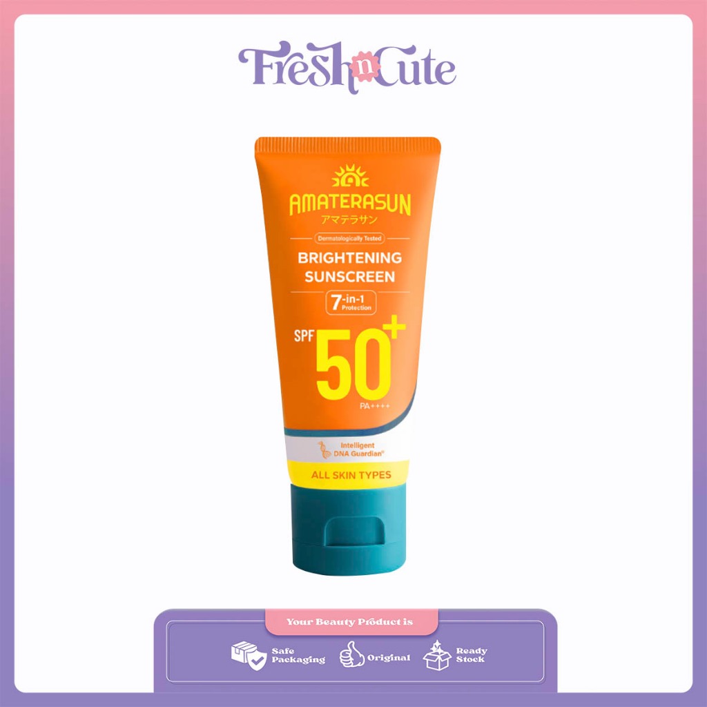 Jual AMATERASUN - Brightening Sunscreen SPF 50+ PA++++ | Shopee Indonesia