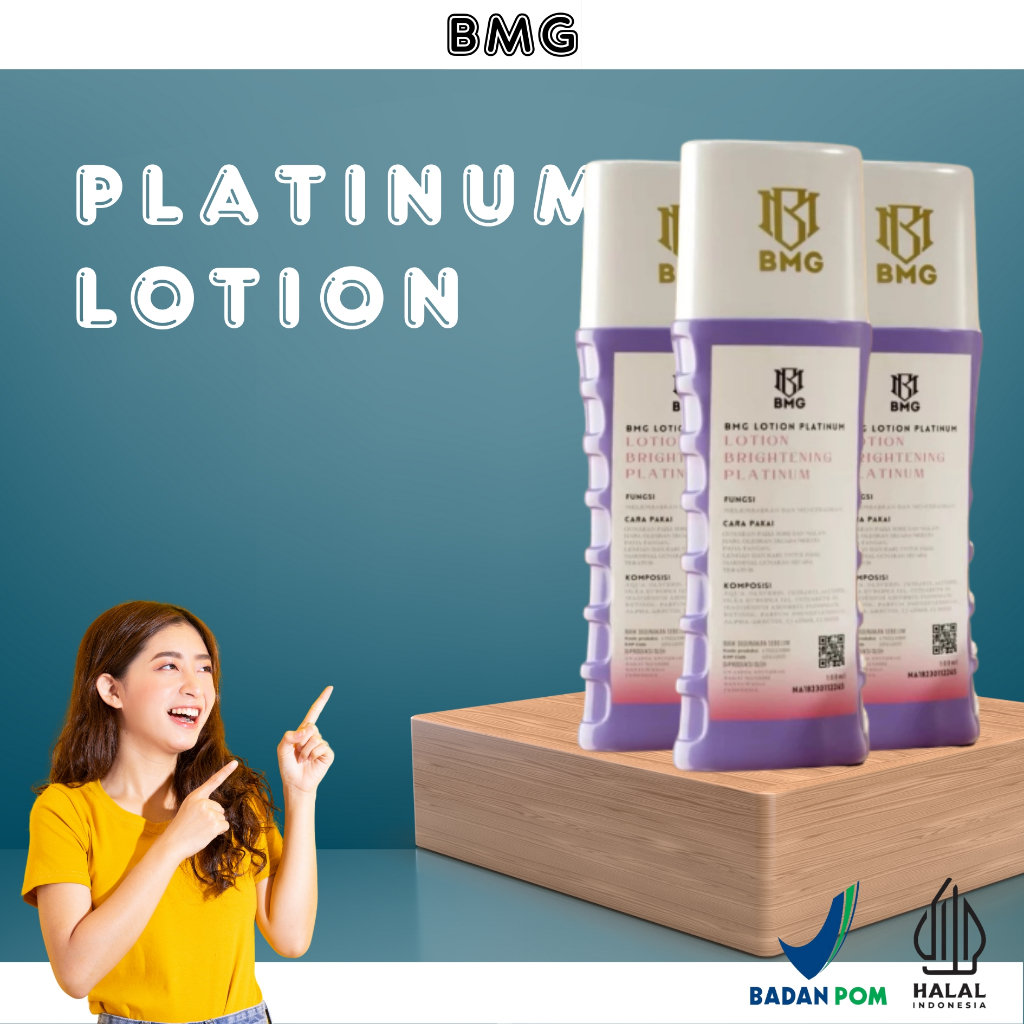 Jual BMG ORIGINAL - LOTION UNGU WHITENING BOOSTER 100ML | Shopee Indonesia
