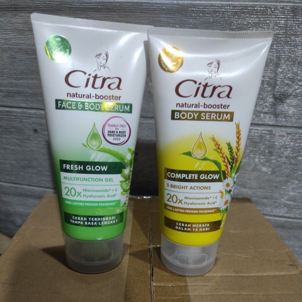 Jual Citra Fresh Glow Multifunction Gel Aloe Vera | Serum Protect Glow ...