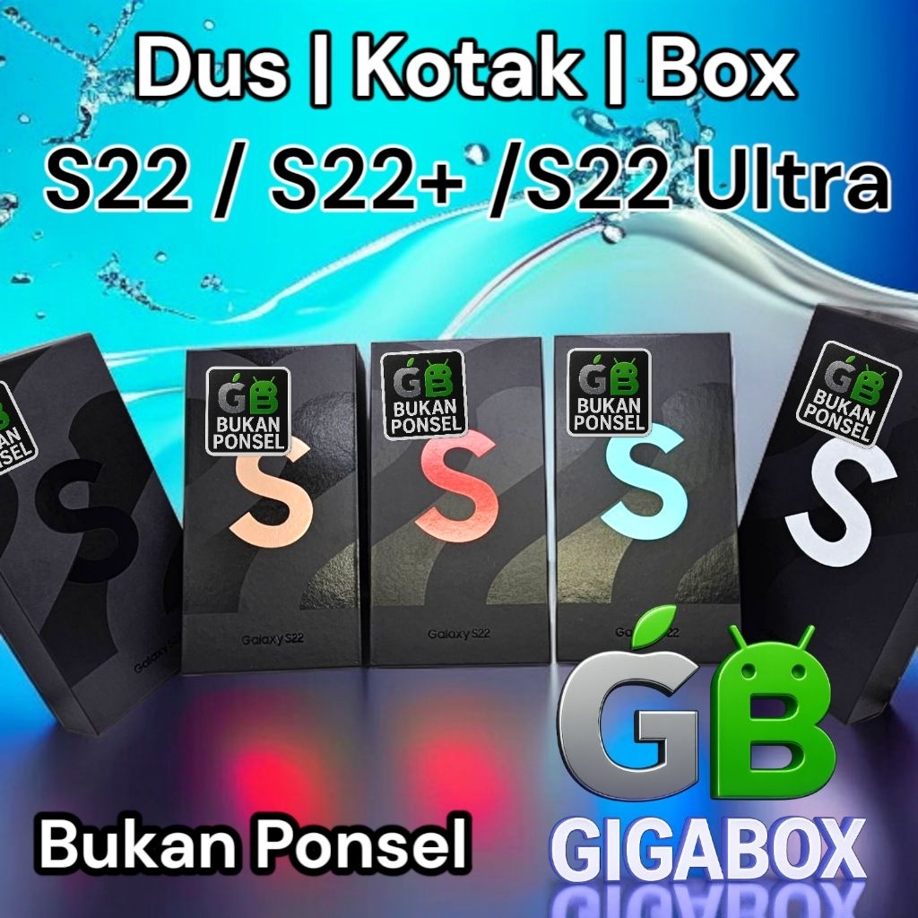 Jual Box Galaxy S22 / S22+ / S22 Ultra Kardus Only Kotak Fullset ...
