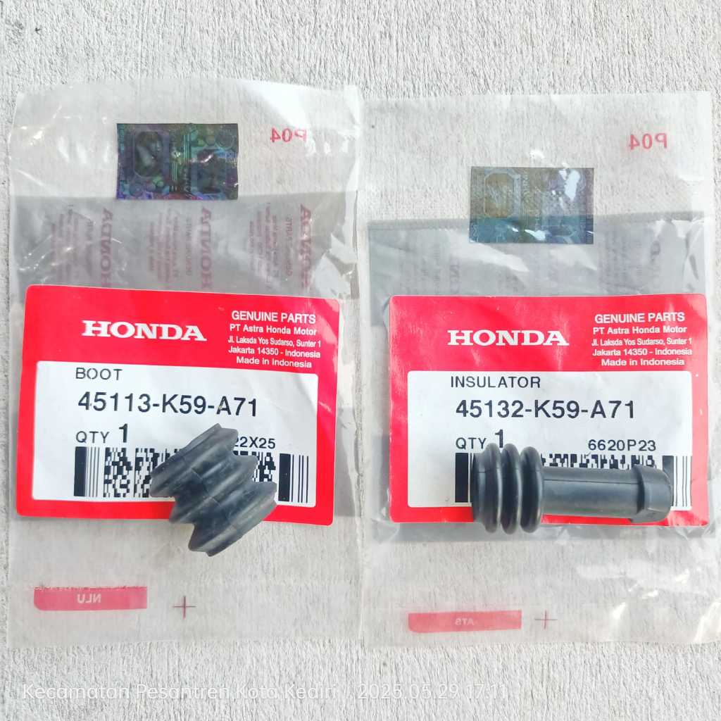 Jual Boot Bush Pin - Karet-Usus Kaliper-Cakram Genio Vario 125-150-160 ...