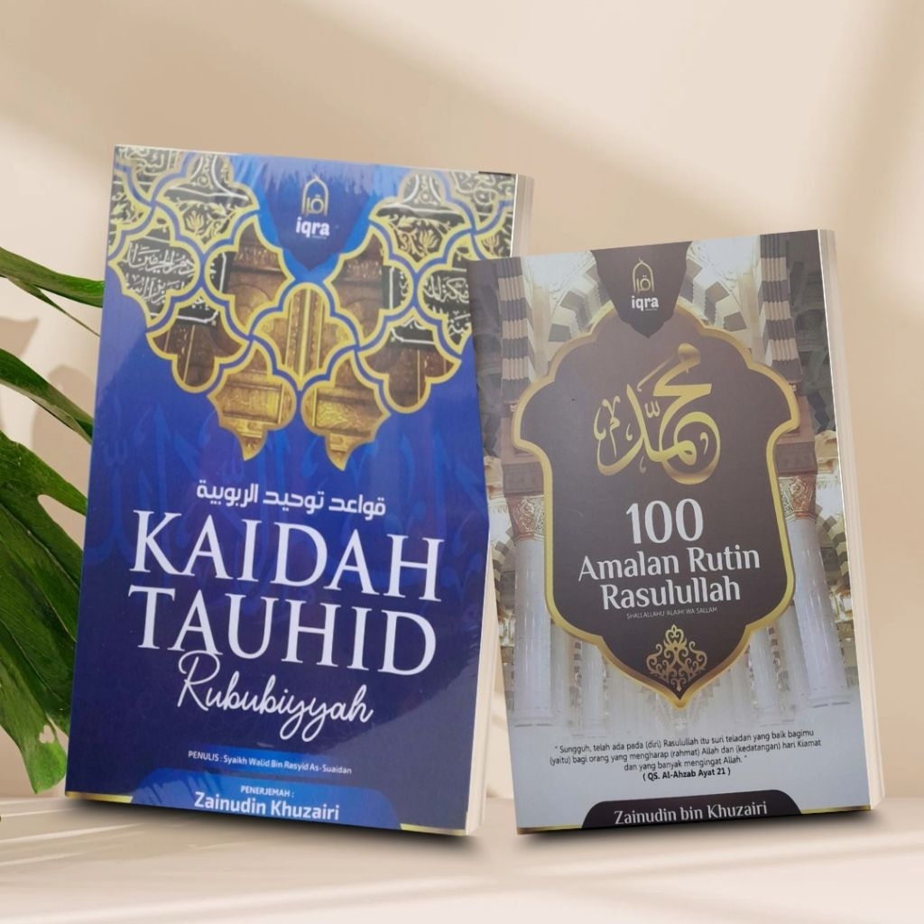 Jual Buku Kaidah Tauhid Rububiyyah/100 Amalan sunnah Rosulullah/Buku 1 Paket | Shopee Indonesia