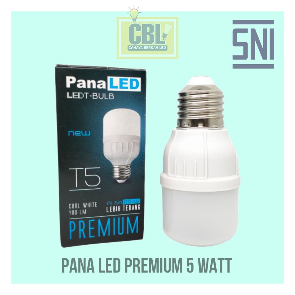 Jual Lampu Led Rumah/Lampu LED Kamar/Lampu LED 5 Watt/PanaLed | Shopee ...
