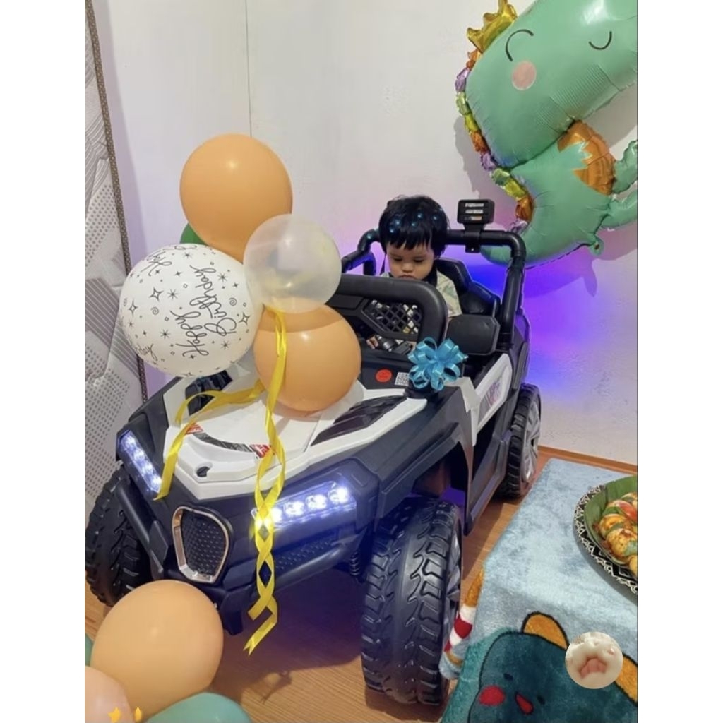 Jual Mainan Mobil Aki Anak Anak Jeep UTX PMB M-8788 | Shopee Indonesia