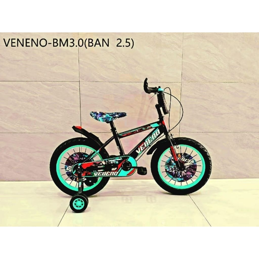 Jual Sepeda Bmx Anak 18"inch 5 SD 9 tahun sesuai dipajang ada rodabantu ...