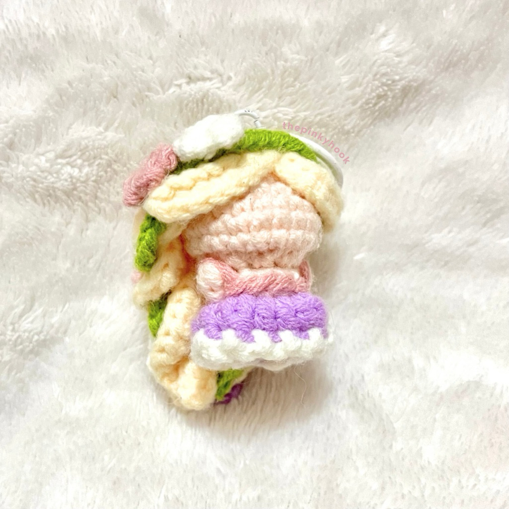 Jual Mini Rapunzel Keychain Crochet Shopee Indonesia
