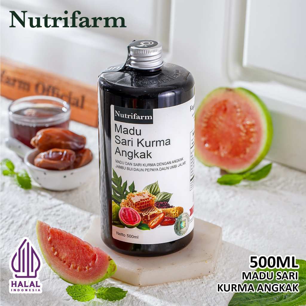 Jual Nutrifarm Madu Sari Kurma Angkak 500ml | Shopee Indonesia