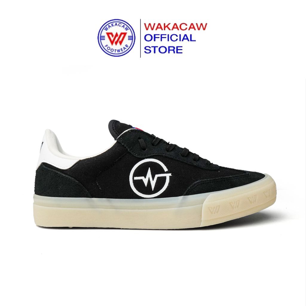 Jual Wakacaw Keizo Black Gum Series - Sepatu Sneakers Casual Pria Dan ...