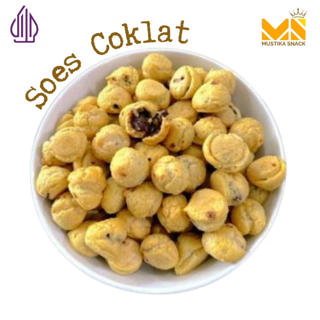 Jual Kue Soes Coklat Kering Sus Cokelat Premium 500gr | Shopee Indonesia