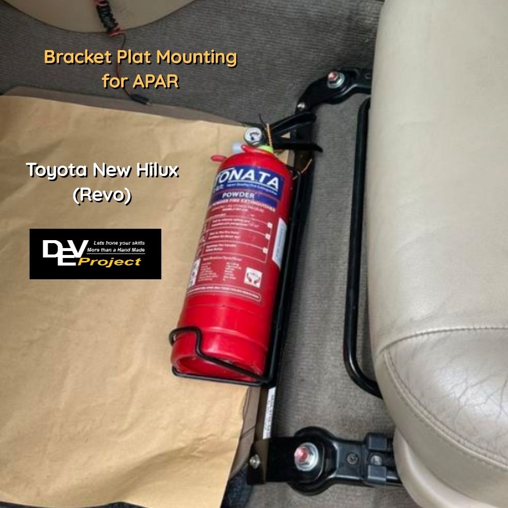 Jual Bracket / Dudukan APAR di Kaki Jok Mobil Toyota Hilux New (Revo ...