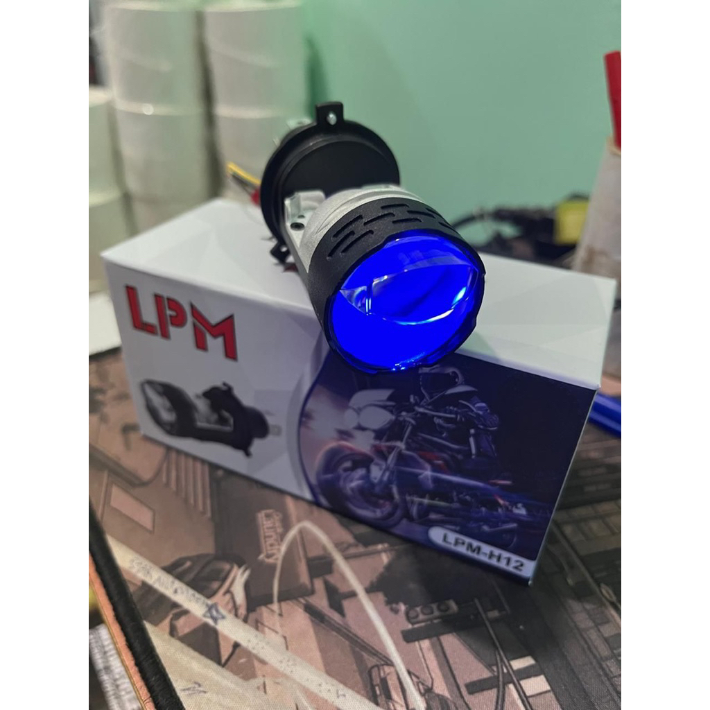 Jual Lampu LED IDM A62 H4 Projector H4 Mini Projector Lens Lensa Motor ...