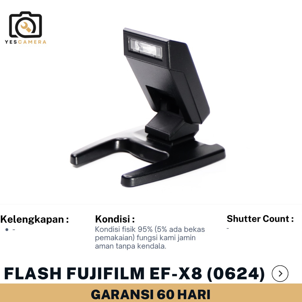 Jual Flash Fujifilm EF-X8 (Bekas) - Unit Only (0624) | Shopee Indonesia