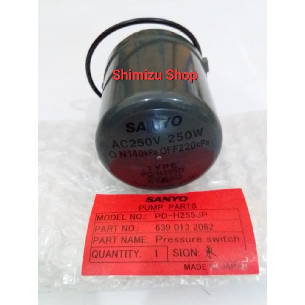 Jual Otomatis Pompa Sanyo Jet Pump 250watt Sanyo PDH255JP Original Made ...